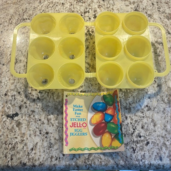 Jello | Kitchen | Vintage Jello Easter Egg Molds Wvintage Direction ...